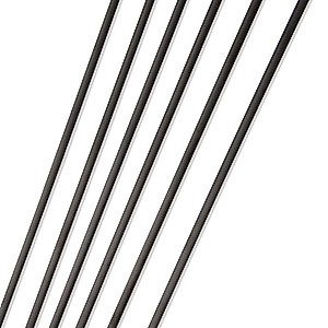 SHARROW 12 Pack 34" Archery Carbon Arrows Practice Hunting Arrows 500 Spine with 4 Inch Shield Real Turkey Feathers 100 Grain Removable Tips for Compound Recurve Bow (Arrows)