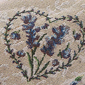 Large Fabric Knitting Needles Bag,Household Yarn Storage Tote Organizer Knitting Tools Storage Bag for Knitting Needles and Accessories(purple)