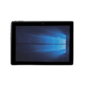 Naxa NID-1080 2-in-1 Detachable Core Windows 11 Tablet with 10.1″ IPS Screen and Headphones Combo, 2.8Ghz Dual Core Processor, 4GB Ram, 64GB Storage, 2MP Front & Rear Cameras, Speaker, and Mic, Black