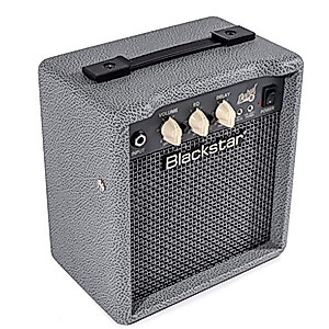 Blackstar Debut 10E Beginners Practice Electric Guitar Amplifier Combo with Delay Effect 10 Watt Headphone Input/Line in MP3 Playback (Bronco Grey)