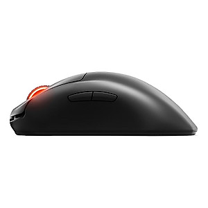 SteelSeries Esports Wireless FPS Gaming Mouse - Ultra Lightweight, Prime Programmable, 18K CPI Sensor, Magnetic Optical Switches, PC/Mac, Black
