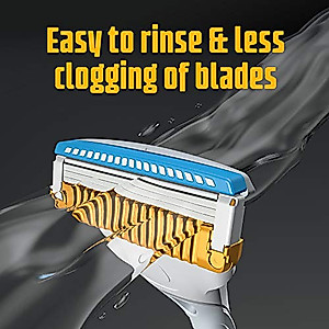 Schick Hydro Stubble Eraser Razor with 2 Razor Refill Blades