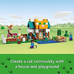 LEGO Minecraft The Crafting Box 4.0 21249 Building Toy Set, Custom-Build Playset Featuring Classic Bricks, Figures and Game Accessories, Model Guides Spark Creativity for 8 Year Old Kids