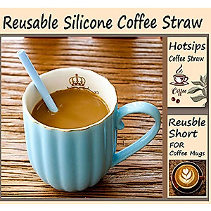 Tegion Cute Mini Short Pinch Test Passed 5.5" Replacement Reusable Toddlers&Kids Silicone Straws for The First Years Take&Toss Spill Proof Straw Cup,Small Kids Danimals -Safe for Teething Chewing