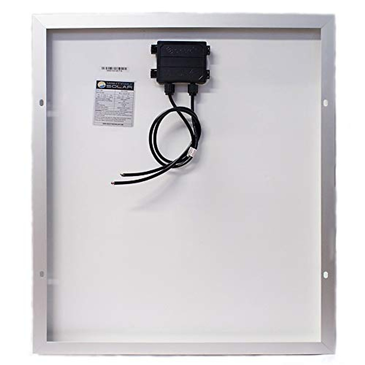 Mighty Max Battery 50 Watt Monocrystalline Solar Panel