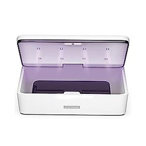 UV Light Sanitizer, Phone Sanitizer UV Box | UV Sterilizer Box for Smartphone | Clinically Proven Kills Germs Viruses & Bacteria UV-C Light Disinfector 2021 New Gift for Family Men