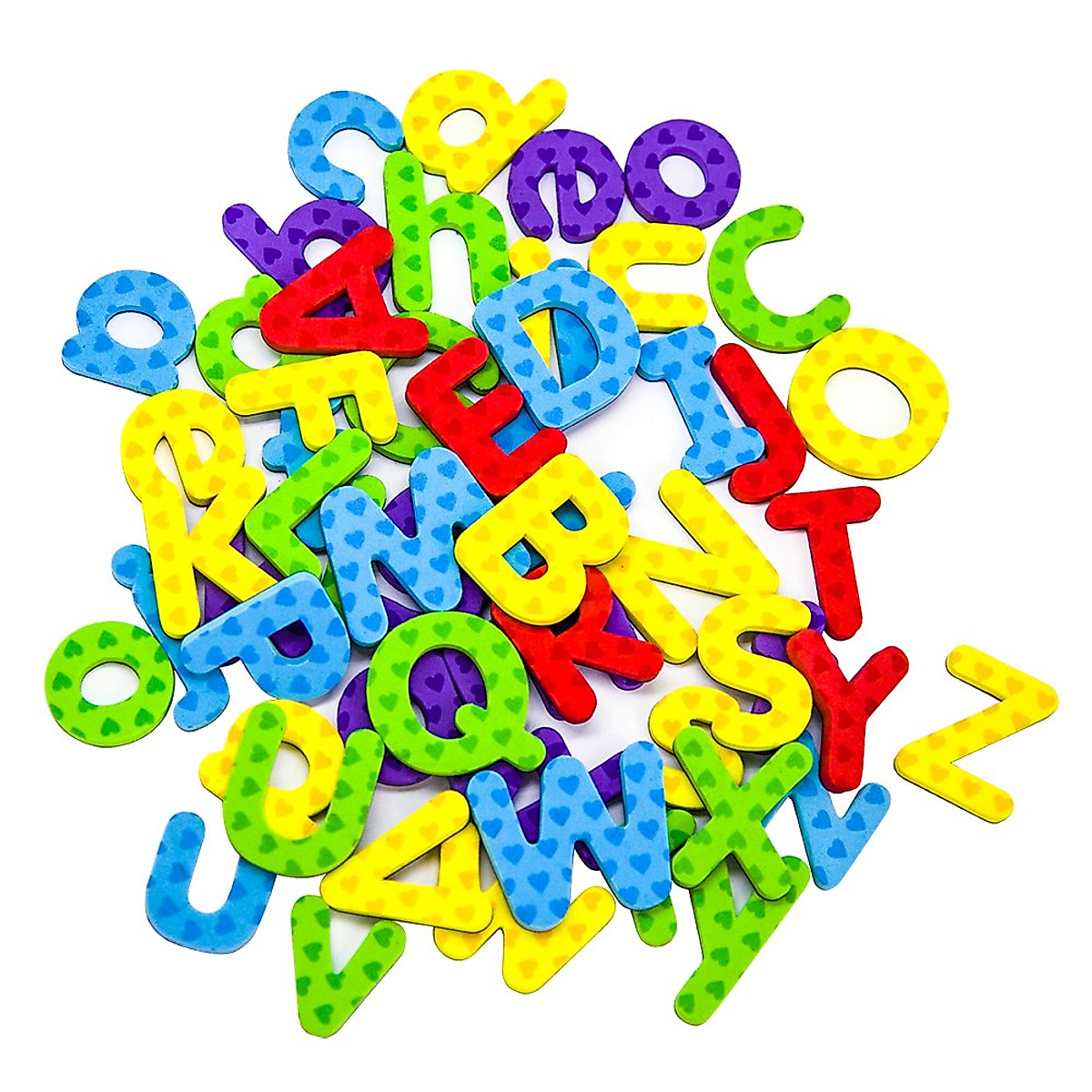Magnetic Letters and Numbers for Classroom Educating Kids in Fun -Educational Alphabet Refrigerator Magnets Building Preschool Toddler Spelling and Learning Rfidge Magnets-112 Pieces