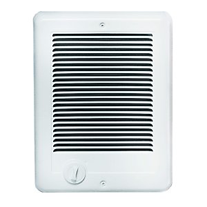 Cadet Com-Pak Electric Wall Heater Complete Unit with Thermostat (Model: CSC152TW, Part: 67506), 5120/3840 BTU, 240/208 Volt, 1500/1125 Watt, White