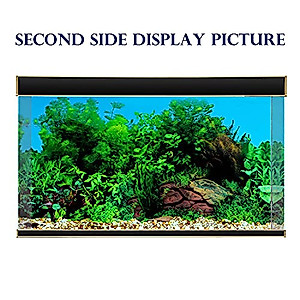 ELEBOX Fish Tank Stickers Wallpaper Seaweed Background Aquarium Background Decoration Water Plants Fish Tank Background 15.7"x 40"