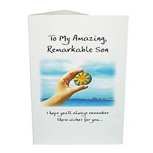 Blue Mountain Arts Greeting Card “To My Amazing, Remarkable Son” Is the Perfect Birthday or Graduation Card for an Incredible Son, by Douglas Pagels (PIX046)