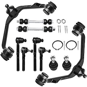 AUTOSAVER88 -Front Upper Control Arm Kit Compatible with 1997-2002 Ford Expedition, 1997-2003 Ford F-150, 1997-1999 Ford F-250, 2002 Lincoln Blackwood, 1998-2002 Lincoln Navigator -(RWD Only)