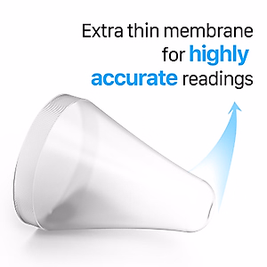 96 Counts Ear Thermometer Probe Covers Refill Caps Lens Filters for Femometer Family 1015 Ear Thermometer, Disposable Covers for Digital Ear Thermometers