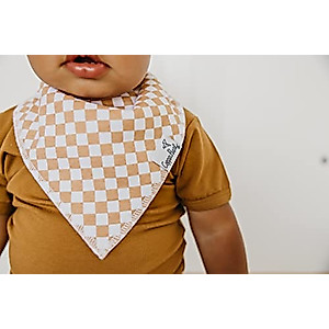 Copper Pearl Baby Bandana Drool Bibs for Drooling and Teething 4 Pack Gift Set Vance, Soft Set of Cloth Bandana Bibs for Any Baby Girl or Boy, Cute Registry Ideas for Baby Shower Gifts