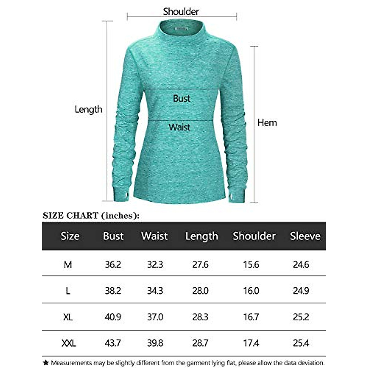 Fulbelle Thermal Fleece Long Sleeve Workout Shirts Women,Thumbhole Fall Fashion Winter Outdoor Running Casual Blouses Exercise Sweatshirts Athletic Performance Sweater Pullover Dark Blue Small