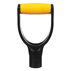 Cabilock Metal Serving Spoons D Grip Shovel Handle Grip Plastic for Snow Shovel Digging Raking Tool Grip Pike Pole 32mm Inner Diameter Garden Accessories Metal Forks