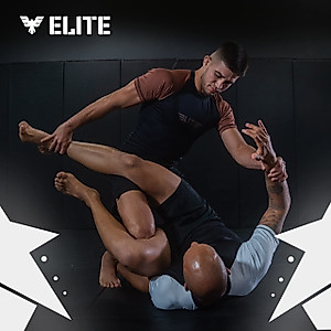 Jiu Jitsu BJJ Rash Guards, Men’s BJJ, No GI, MMA Ranked Short Sleeve Compression Base Layer Rash Guard (White, X-Large)