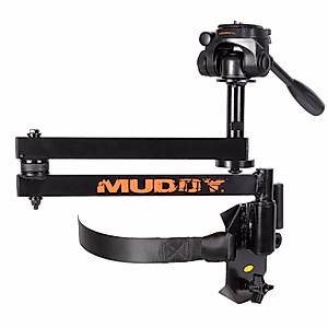 MUDDY Hunt Hard Compact Durable Aluminum Lightweight Ergonomic Portable Easy-to-Install Silent Outdoor Camera Arm | 24" Reach with Over 5 Points of Adjustment