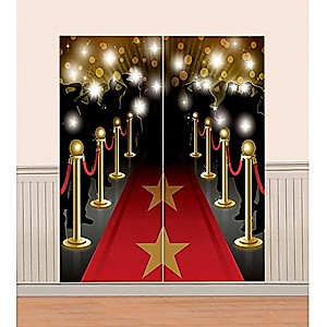Hollywood Scene Setters Wall Decoration - 65" x 32.5", 2 Pcs