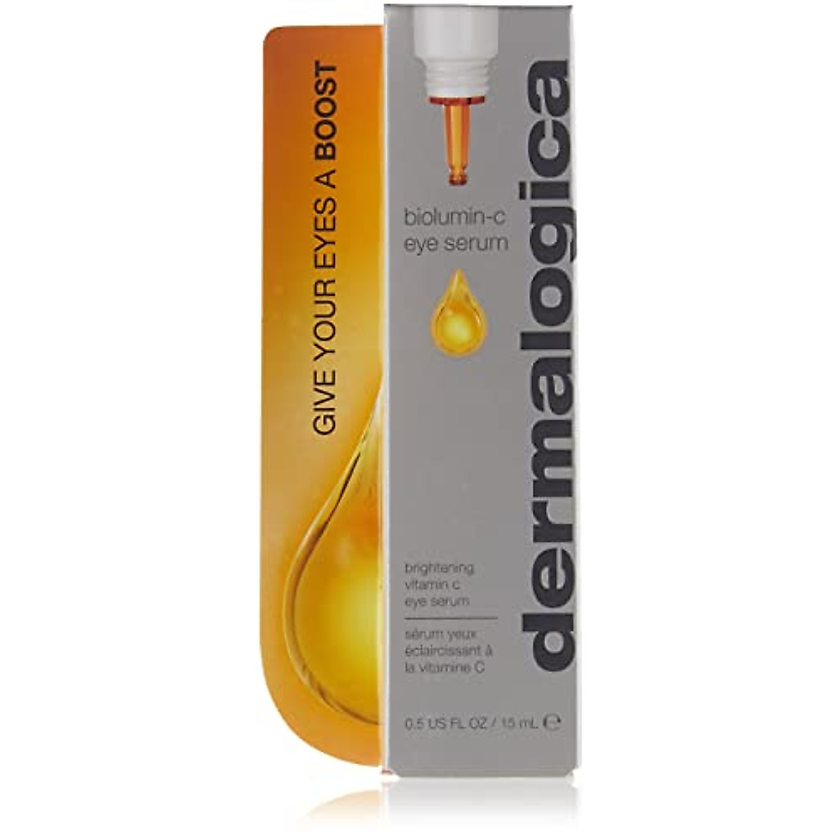 Dermalogica Biolumin-C Eye Serum (0.5 Fl Oz) Vitamin C Eye Serum - Brightens Eye Area, Reduces Appearance of Fine Lines and Wrinkles For Smooth Skin