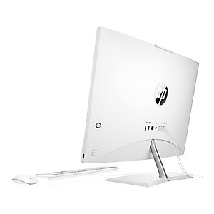 HP Pavilion All-in-One Desktop, 24” FHD Display, 12th Gen Intel i7-12700T Processor, 16GB RAM, 1TB PCIe SSD, Webcam, Wired Keyboard & Mouse, HDMI, RJ-45, Windows 11 Home, White