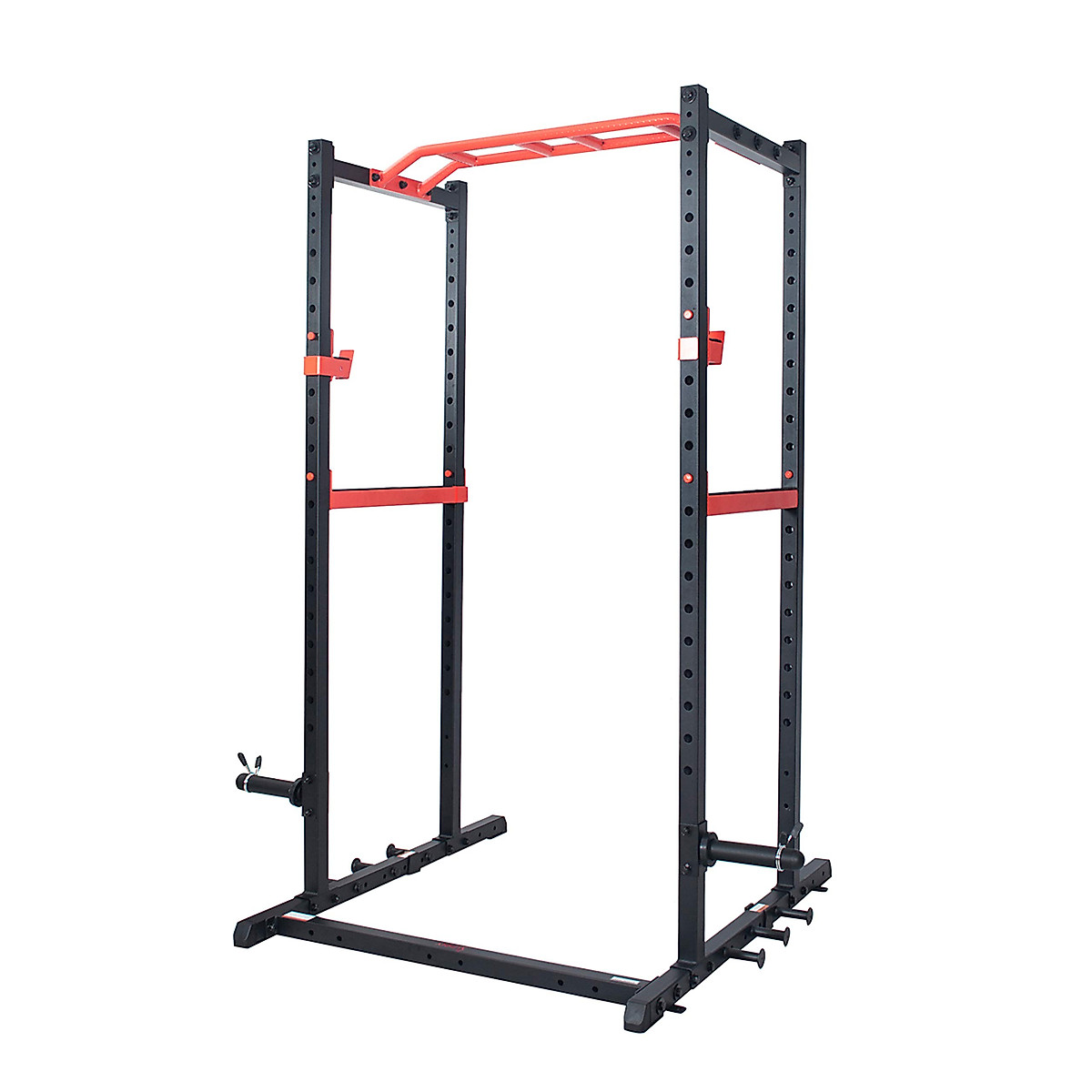 Sunny Health & Fitness Power Zone Strength Rack Power Cage - SF-XF9925, black