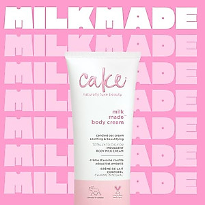 Cake Beauty, Shea Butter Body Cream Body Lotion For Women Dry Skin, Basic, Milk Made Indulgent, 7 Fl Oz