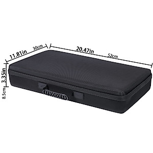 khanka Hard Travel Case Replacement for Pioneer PRO DJ (DDJ-FLX4) 2-deck Rekordbox Pioneer Smart DJ Controller