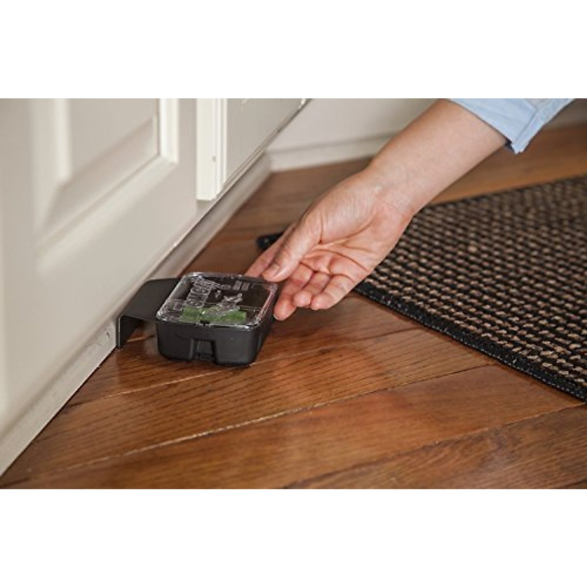 Tomcat Mouse Killer I Tier 1 Refillable Mouse Bait Station, 1 Station with 4 Baits (Box)