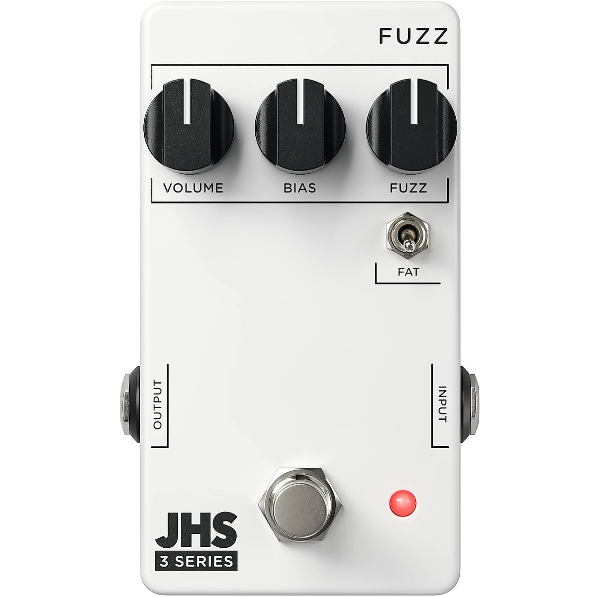 JHS 3 Series Fuzz Pedal with 3 Patch Cables