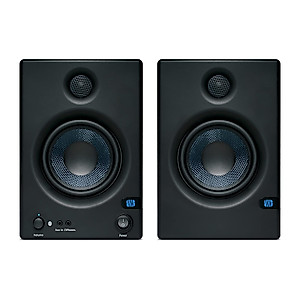 PreSonus Eris E5 BT-5.25" Near Field Studio Monitors with Bluetooth, 100W Power, Subwoofer Output, Plus Balanced and Unbalanced Inputs