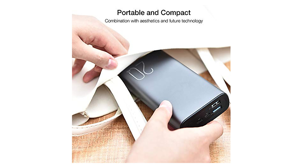 TOZO PB1 PD Portable Charger - 20000mAh Fast Charging