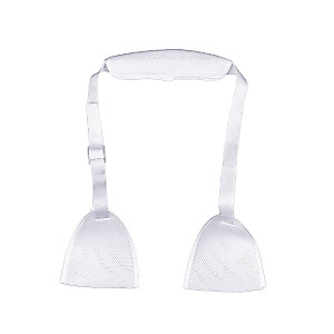 Toddler Suspenders Support Belt Cuff White Child