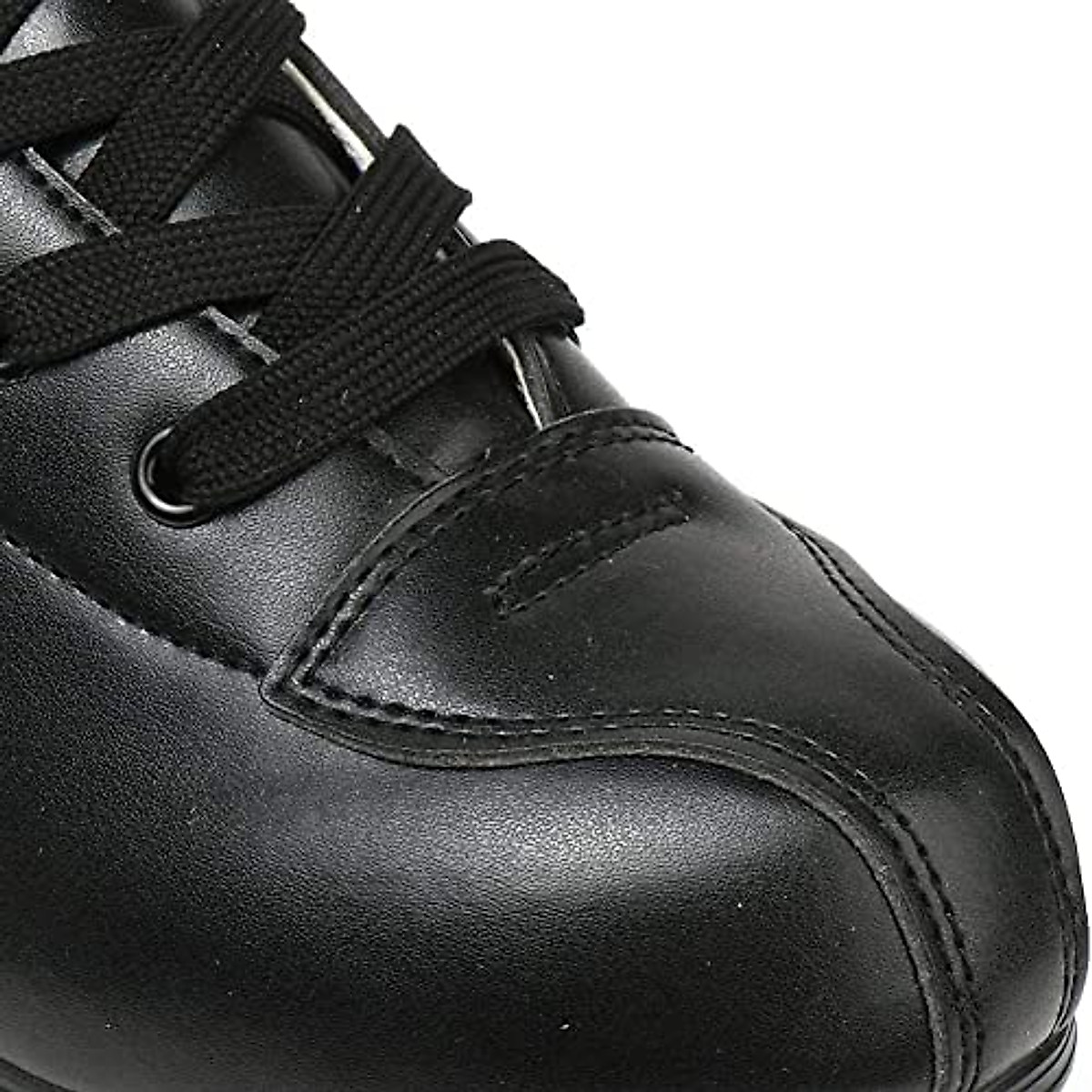 RESLIDE Roller Shoes with Wheels for Boys Girls Kids Skates Sneakers LED Light Up Rechargeable Sport Sneaker for Boys Pure Black