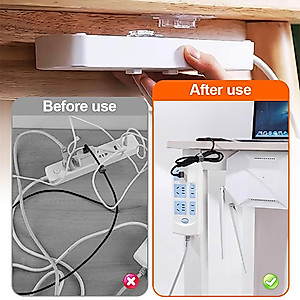 JUDUNA Transparent Double-Sided Adhesive Wall Hooks Nail Free No Damage Without Traces, Hanger Strong Self-Stick Hooks for Bathroom and Kitchen Office, Nail Free No Damage Without Traces (5)