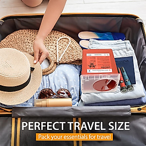 Sharps Containers for Home and Professional Use, 2 Quart Needle Disposal Containers (3 Pack) Syringe Disposal Container Home, Biohazard Containers, Small Sharps Container