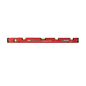 Kapro - 773 Magnetic Box Level - For Drywall Studs - Stud Slots, Plumb Site View, Shock-Resistant Ends, Acrylic Vials - VPA Certified - 36 Inch