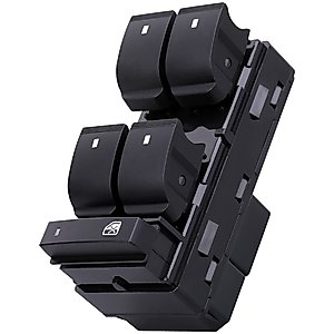 Obaee Driver Side Power Master Window Switch, Compatible with Chevy Silverado/Chevrolet Traverse/HHR/2007-2013 GMC Sierra/Yukon/Buick Enclave Replace OE 20945129 25789692