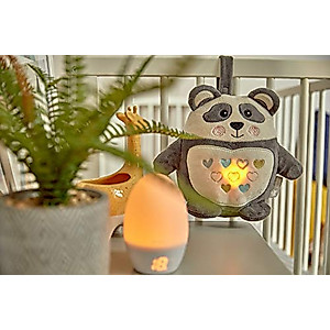 Tommee Tippee Rechargeable Light & Sound Sleep Aid - Pip The Panda, Black & White