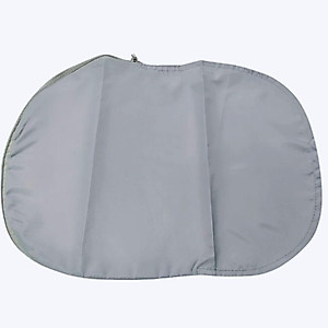 Ophthalmic Grey Universal Phoropter Refractor Protective Dust Cover Nylon Zipper 19" L x 13" W