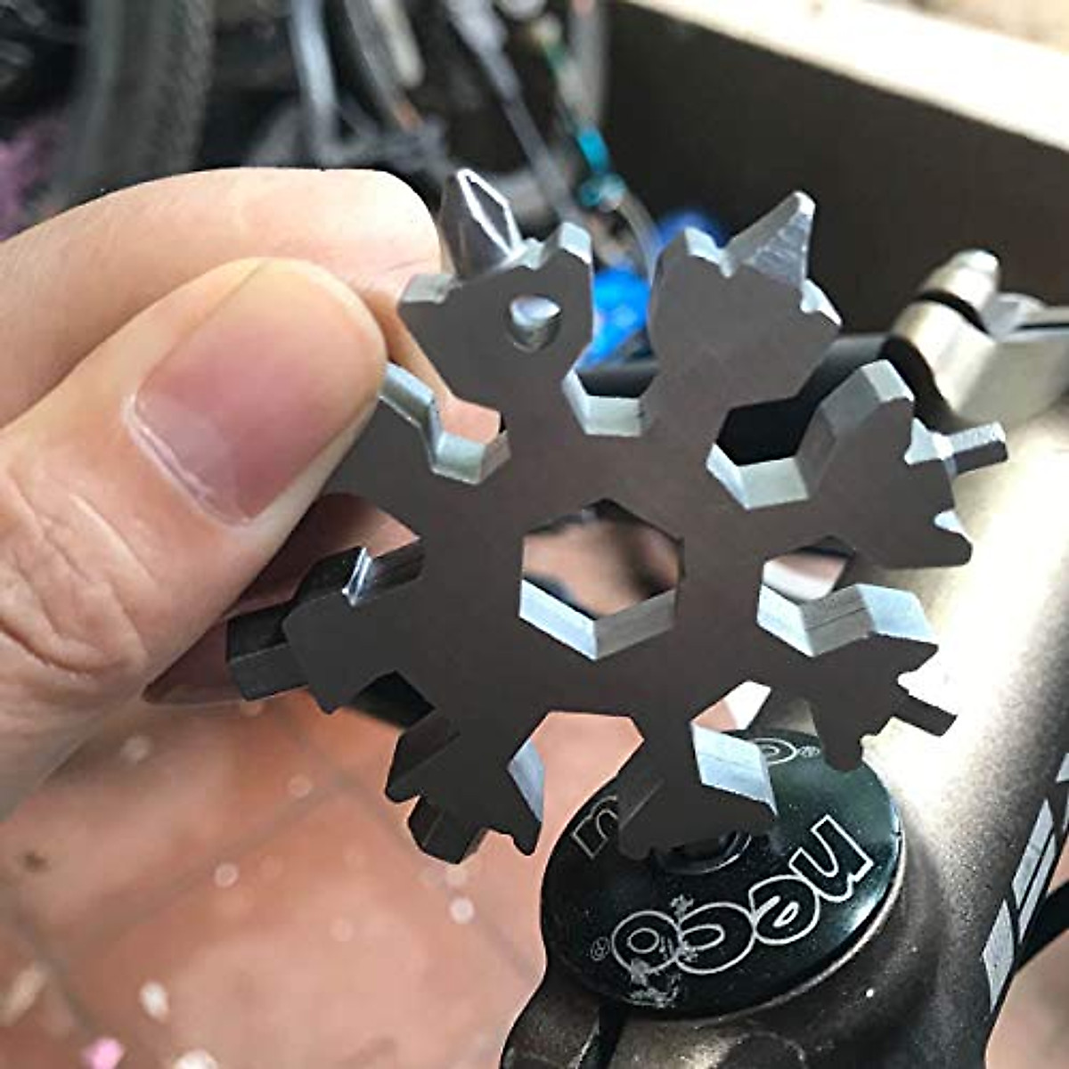20 In 1 Snowflake Multi-Tool ,Great Christmas stocking stuffer,Unique Gifts for Dad Men Women