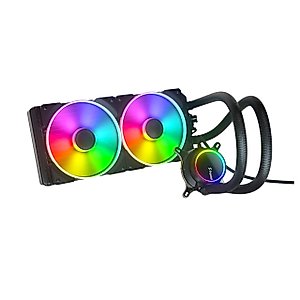 Fractal Celsius+ S28 Prisma 280MM Water Cooling Unit, Black, 2AL-14 PWM ARGB Fan
