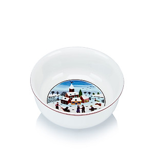 Villeroy & Boch Naif Christmas Soup/Cereal Bowl, 10oz