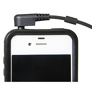 LyxPro XLR Female to TRRS, Connects Professional XLR Microphones to iOS, iPhone, iPad, and iPod Includes Output for Headphones, Small (10 Inches)