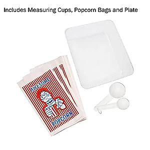 Great Northern Popcorn Little Bambino Popcorn Machines, 2.5 Ounce, Black