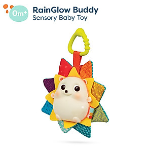 B. toys- B. baby – Baby Musical Light-Up Hedgehog Toy with Lights & Sounds – Sensory Toy for Newborns, Babies – Music & Glowing Lights –RainGlow Buddy- 0 Months +