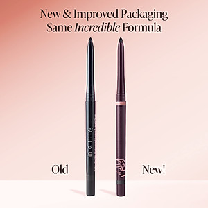 Mally Beauty Evercolor Gel Waterproof Eyeliner - Graphite - Creamy Long-Lasting Smudge-Proof Gel Formula - Retractable Eye Liner