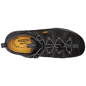 KEEN Utility Atlanta Cool II, Men's, Gargoyle/Midnight Navy, Steel Toe, SD, Low Hiker (10.5 EE)