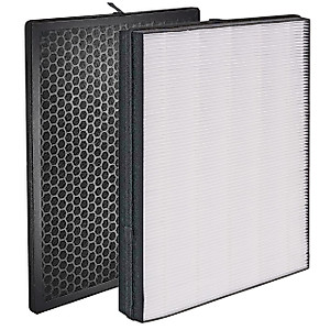 HPA300 HEPA Filters for Honeywell HPA300 Air Purifier - 3 HEPA Filters and 4 Pre-Cut Carbon Pre-Filters - Replacements Honeywell Filter R and HPA300 Honeywell Filter