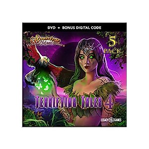 Legacy Games Amazing Hidden Object Games for PC: Terrifying Tales Vol. 4 (5 Game Pack) - PC DVD with Digital Download Codes