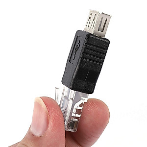 UCEC 1x Type A USB2.0 Female to Ethernet RJ45 Male Plug Adapter Connector